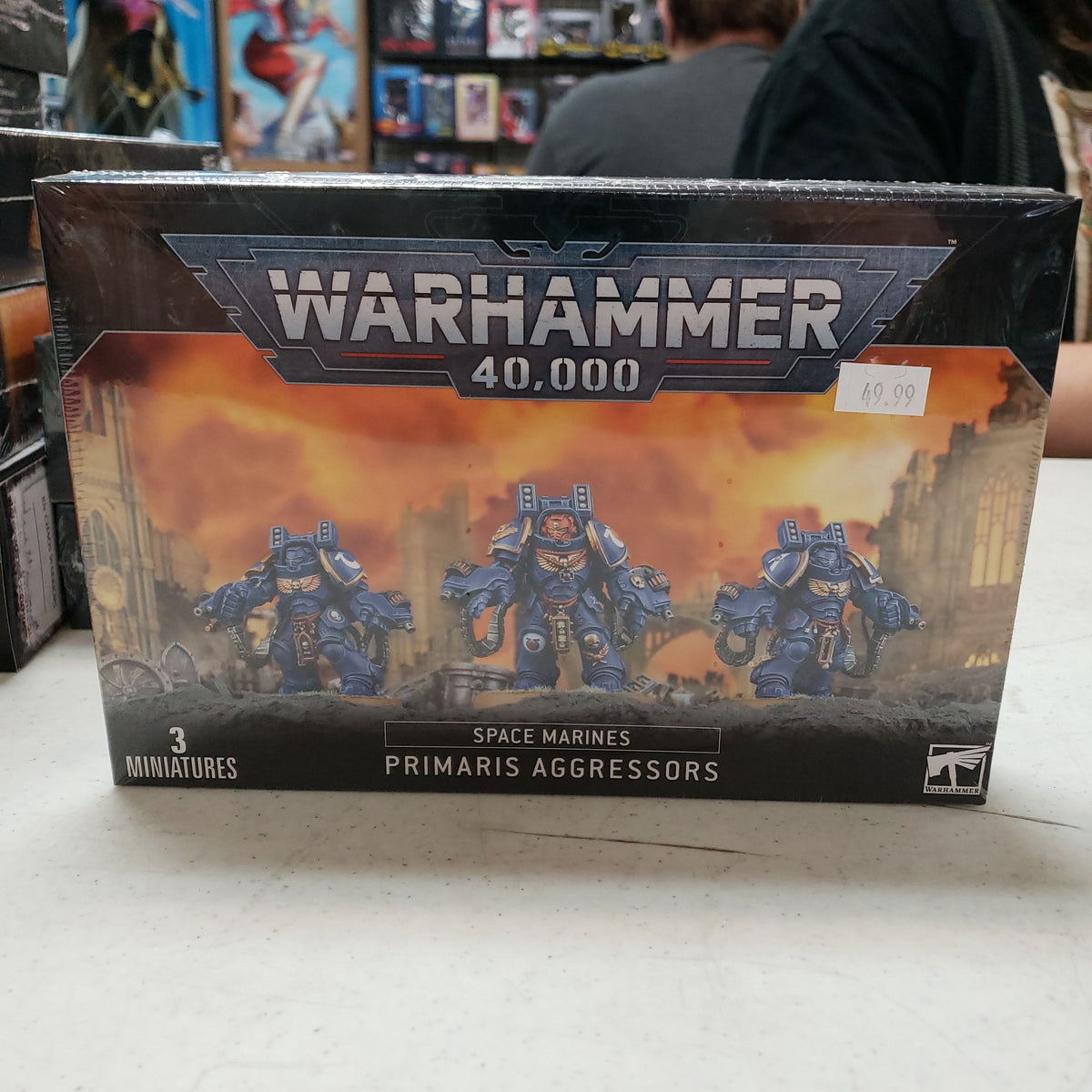 WARHAMMER 40K SPACE MARINES PRIMARIS AGGRESSORS – Alter Ego Comics and ...